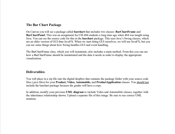 CIS 331 Programming Assignment #7 Extending the | Chegg.com