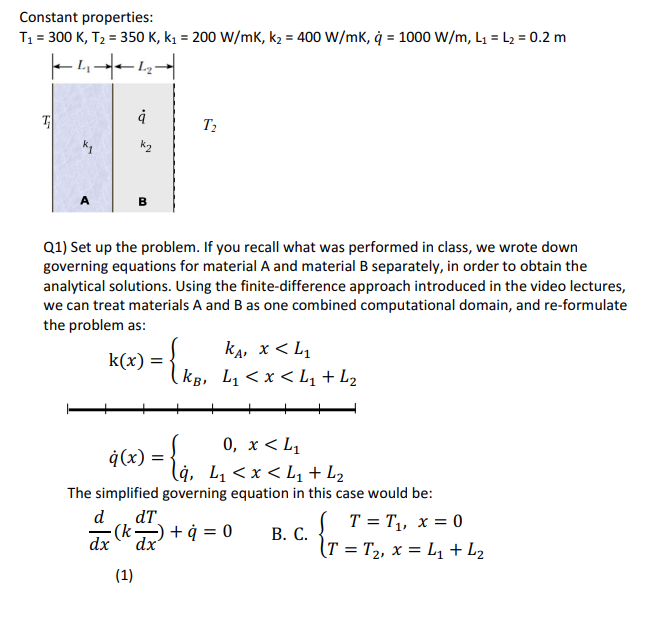 Solved Discretize Eq. (1). Write down the general form of | Chegg.com
