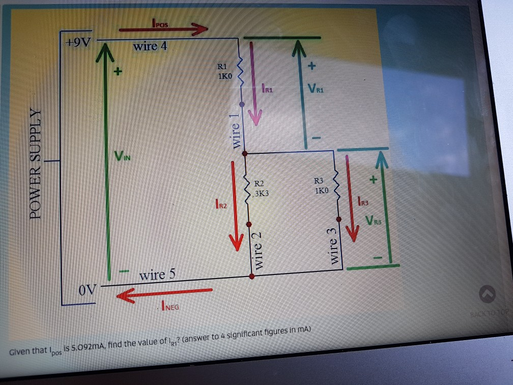 Solved can you help me finding value of IR1 , R2 and R3 , | Chegg.com