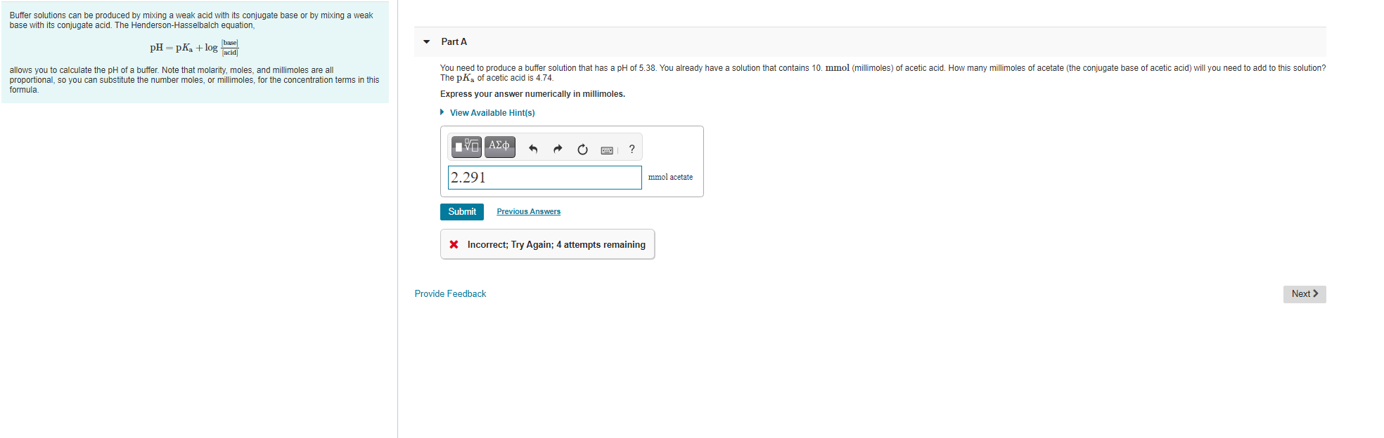 Solved Buffer solutions can be produced by mixing a weak | Chegg.com