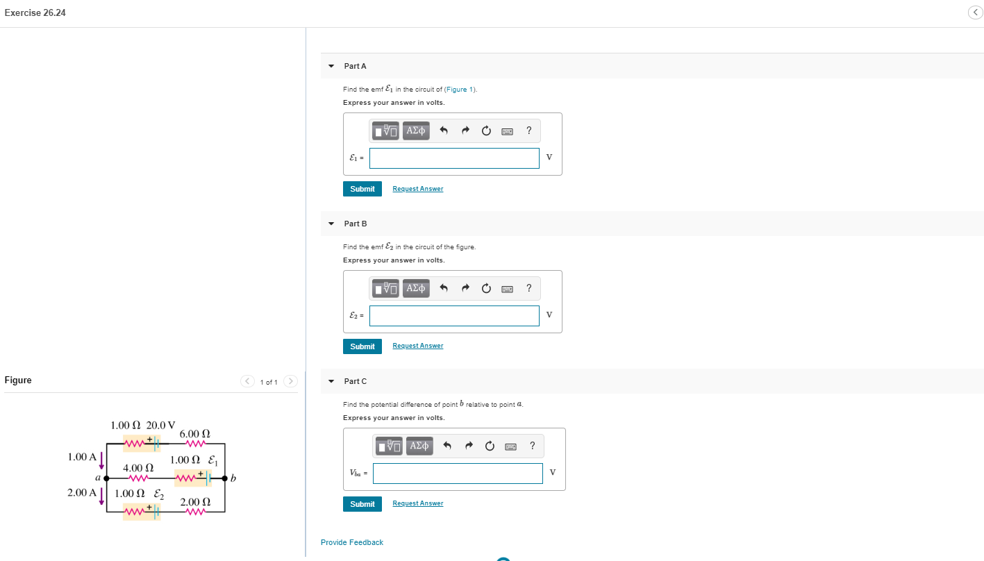 Solved Be sure to review Examples 24.5 and 24.8 (Section | Chegg.com
