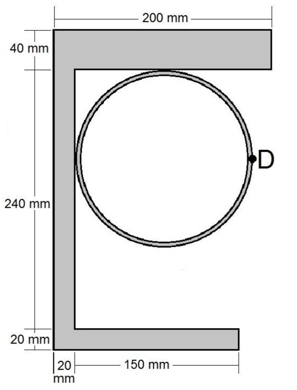 A 15-meter long beam-tank assembly supports the | Chegg.com