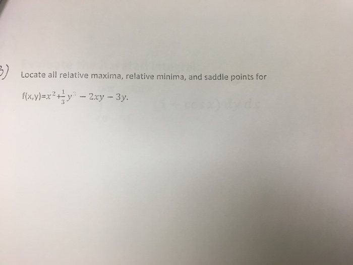 Solved Locate all relative maxima, relative minima, and | Chegg.com