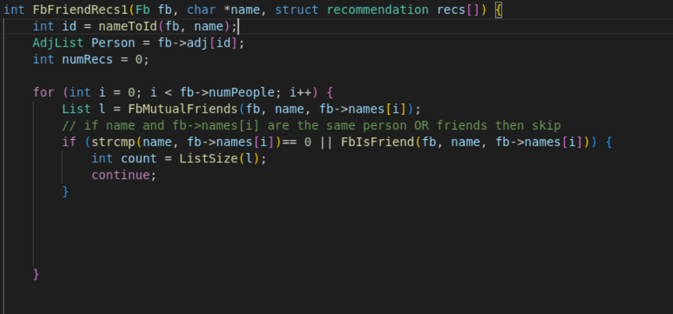 Solved for them. The function should store the | Chegg.com