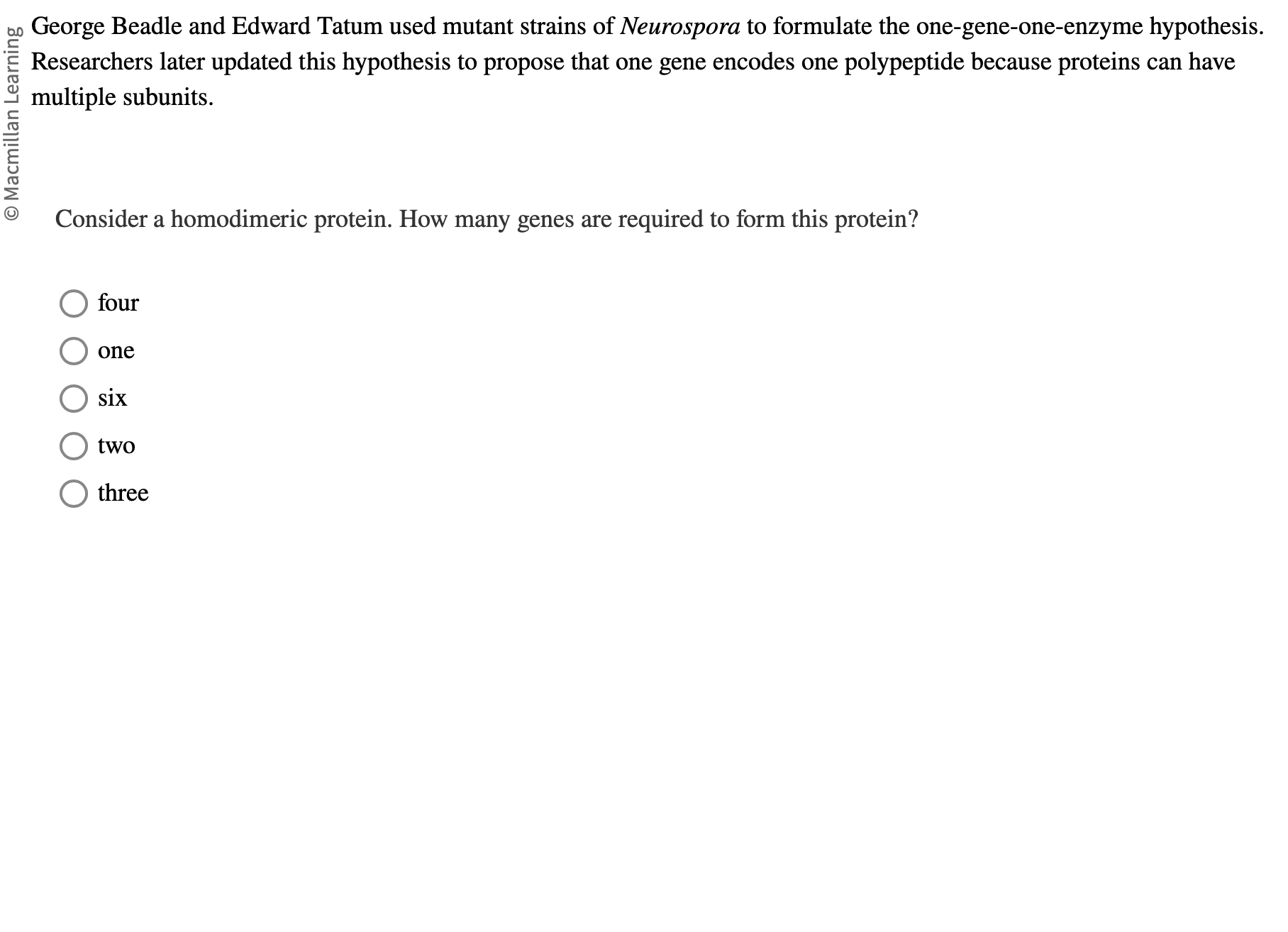 Solved „o George Beadle and Edward Tatum used mutant strains | Chegg.com