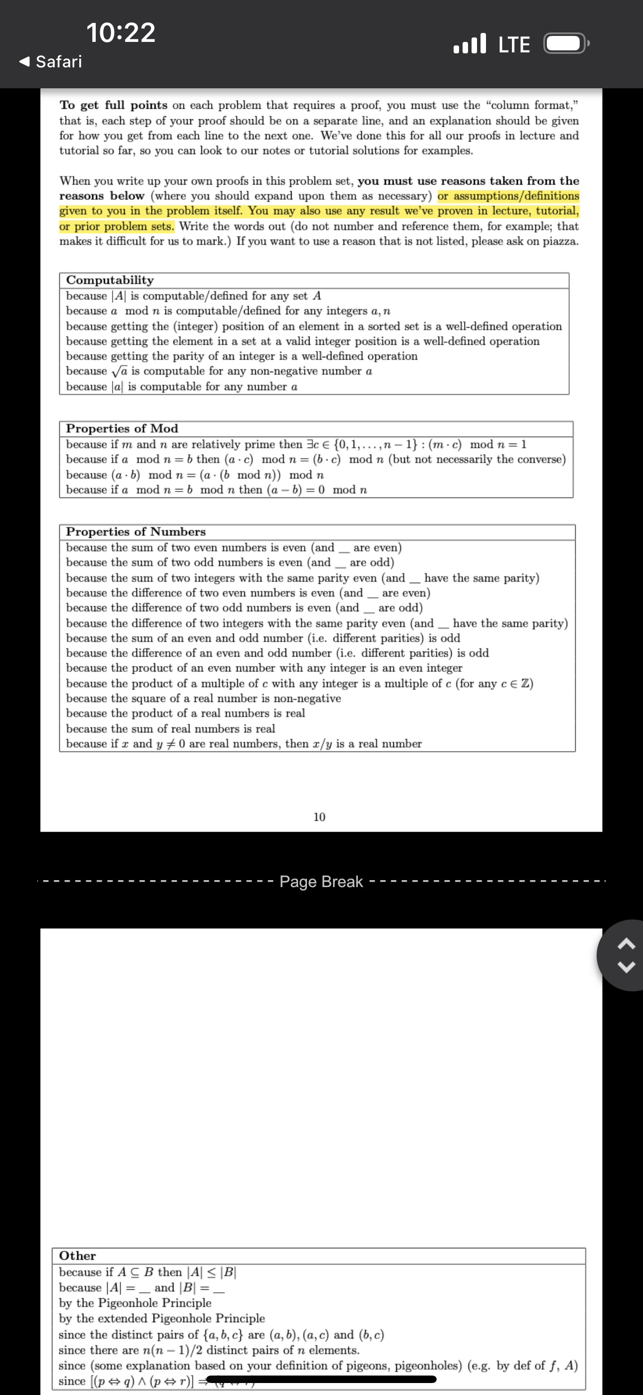 Solved To get full points on each problem that requires a | Chegg.com