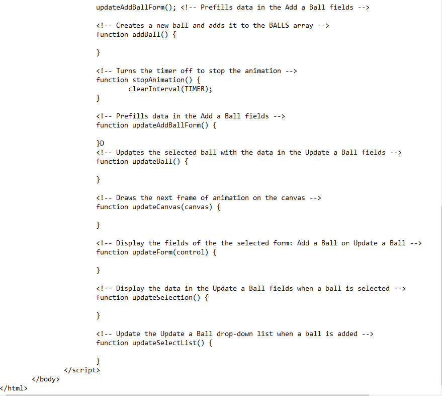 JavaScript Part 1: The following JavaScript functions | Chegg.com