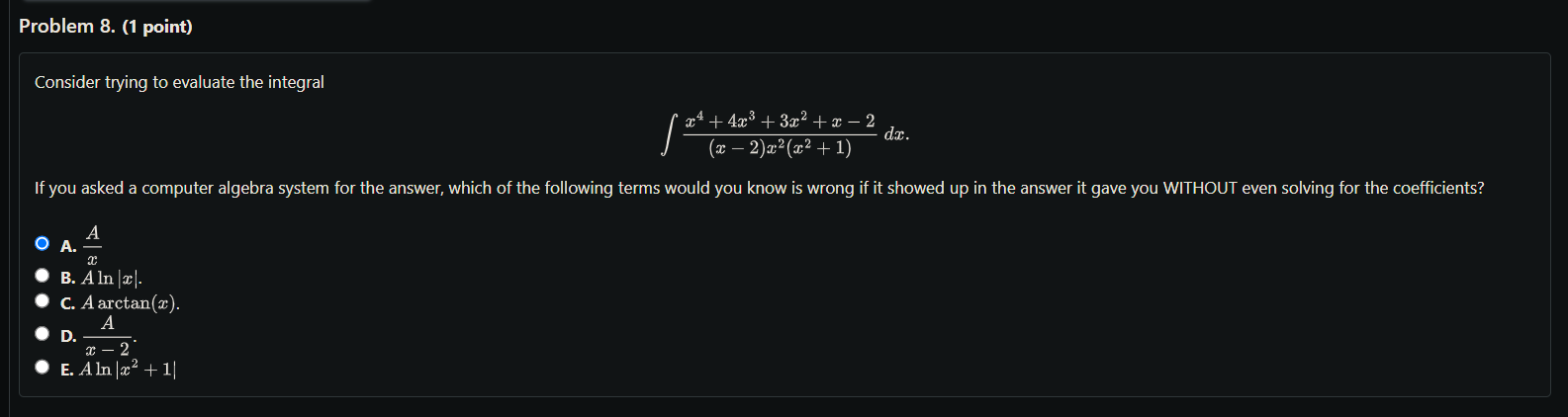 Solved Recall the following indefinite integrals for basic | Chegg.com