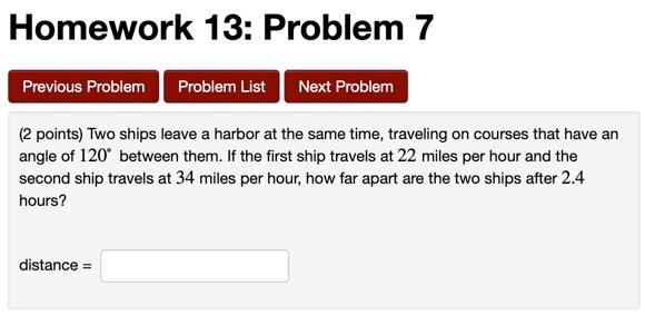 Solved Homework 13: Problem 7 Previous Problem Problem List | Chegg.com