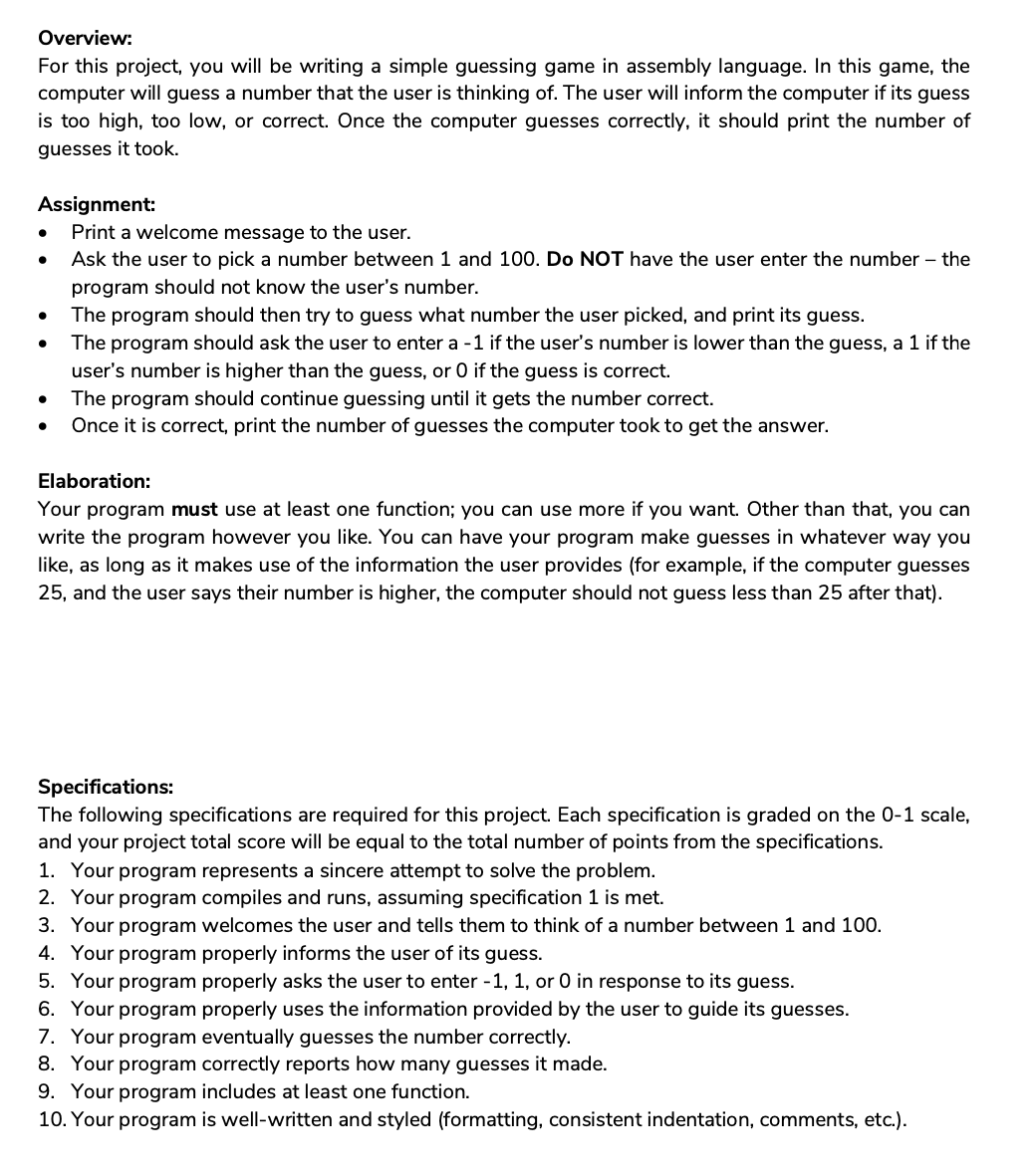 Solved Code in pep/9 ﻿assembly languageOverview:For this | Chegg.com