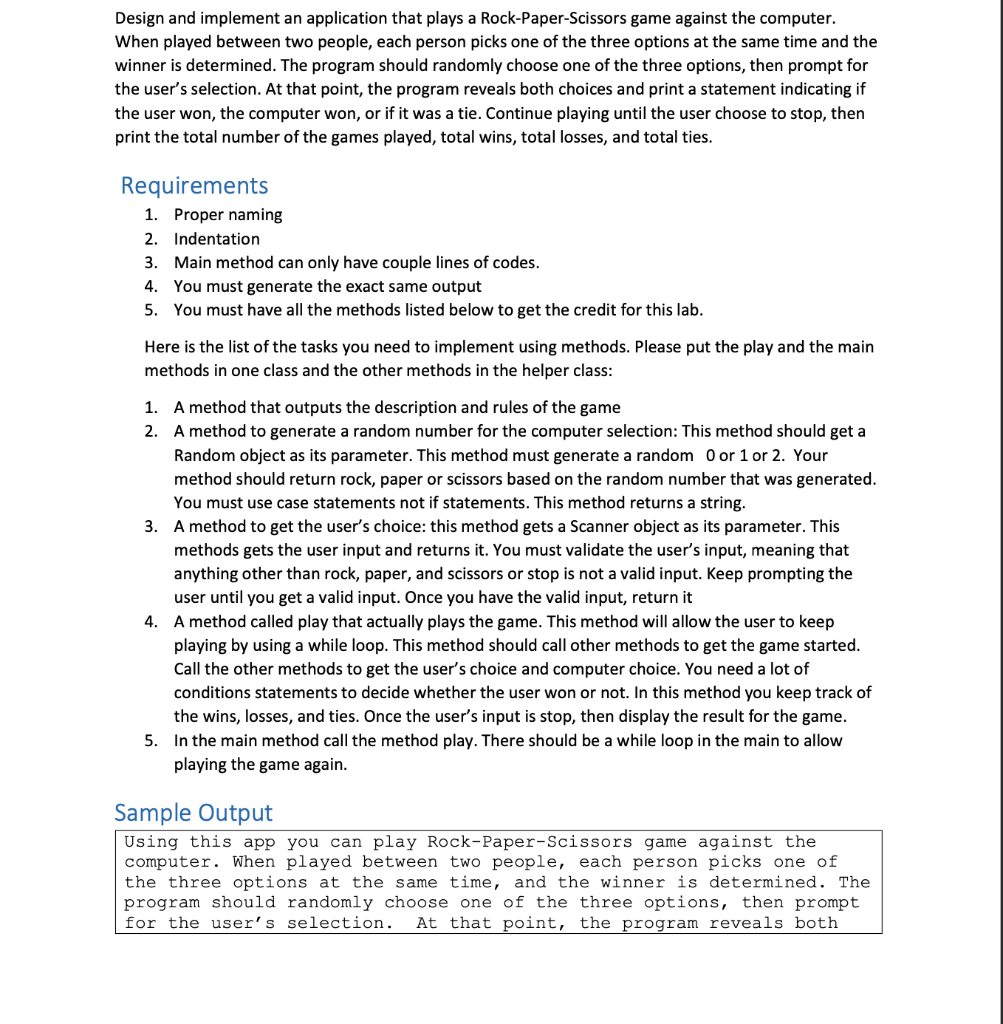 Solved Write This Program In Two Java Java Classes