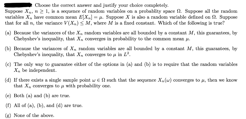 Solved Choose the correct answer and justify your choice | Chegg.com