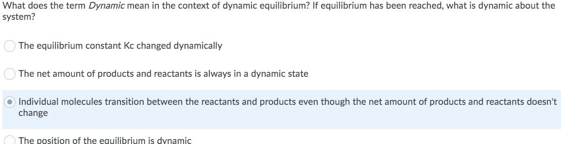 Solved What does the term Dynamic mean in the context of | Chegg.com