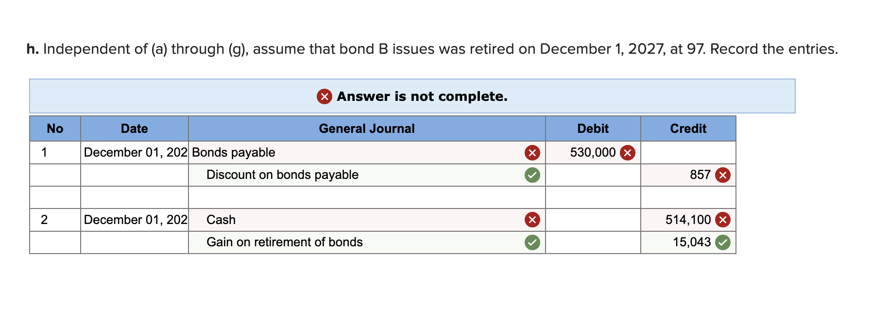 Solved Can you just fix the question h) for both questions | Chegg.com