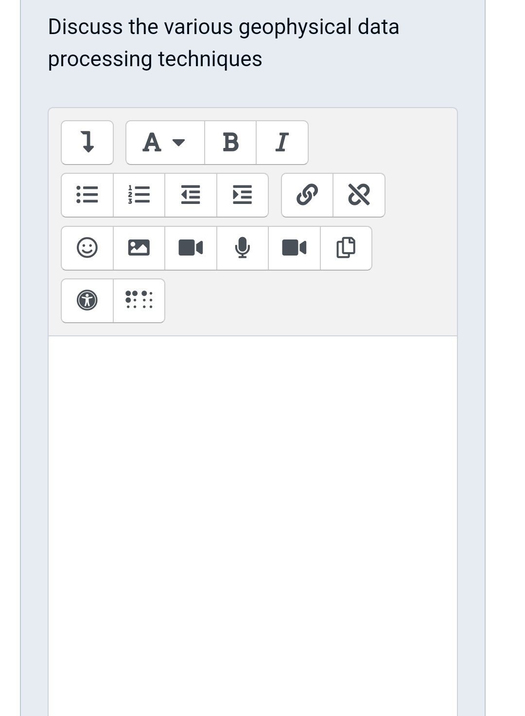 Solved Discuss the various geophysical data processing | Chegg.com