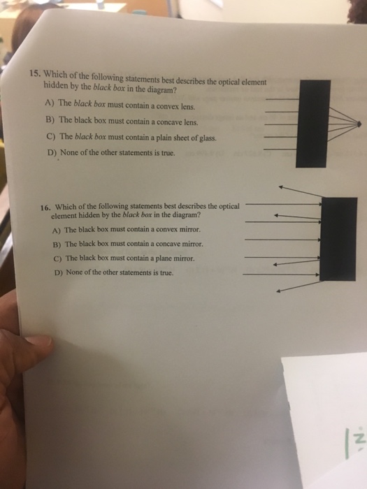 Solved 15. Which of the following statements best describes | Chegg.com
