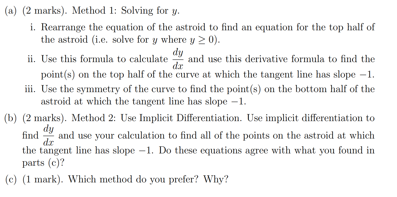 Solved (5 marks). The curve defined by the equation 22/3+ | Chegg.com