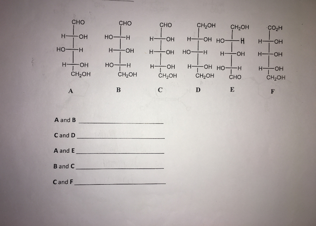 Solved Assign R/S configurations and identify the following | Chegg.com