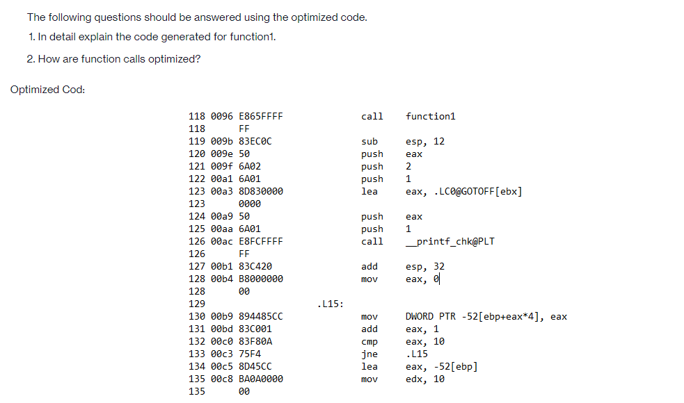 Solved The following questions should be answered using the | Chegg.com