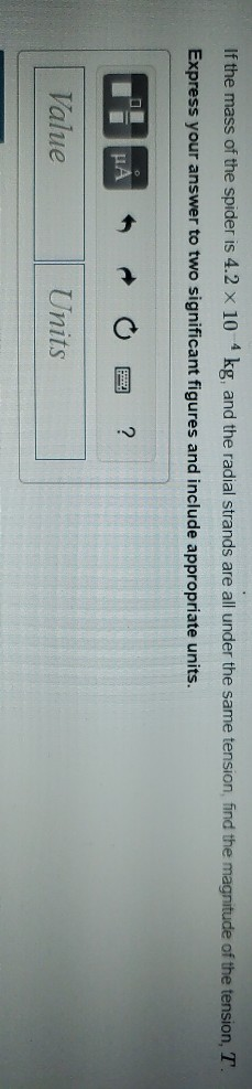 Solved An orb-weaver spider sits in her web that is | Chegg.com