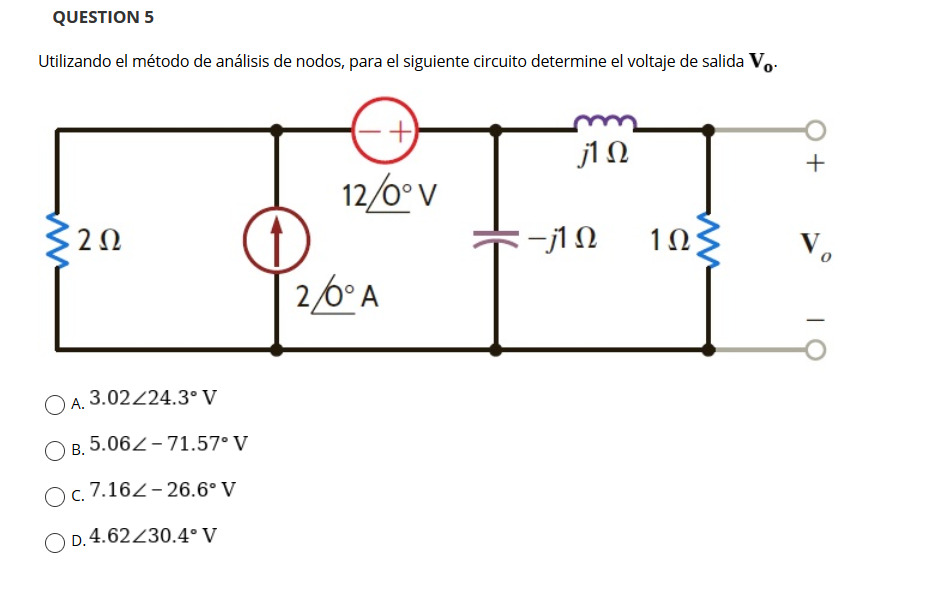 Solved Using The Node Analysis Method For The Following 8119