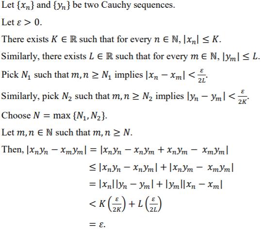Solved 1. The definition of the convergent sequence is used | Chegg.com