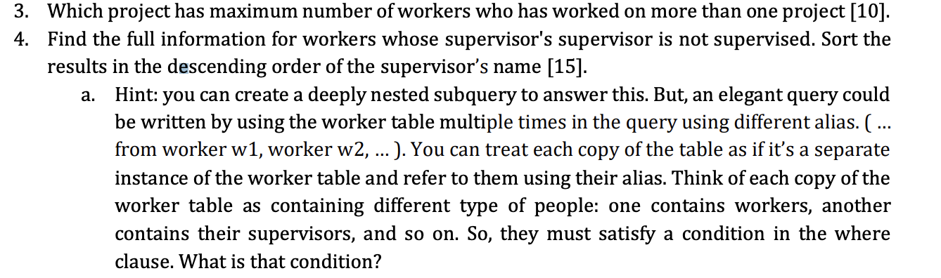 Solved project_id project_name capacity startdate 1 aa 5 | Chegg.com