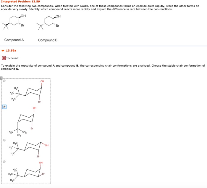 Solved Consider the following two compounds. When treated | Chegg.com