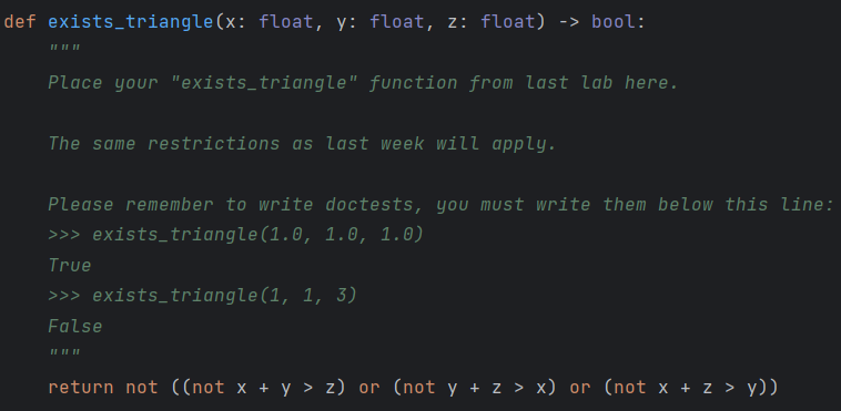 Solved I need help writing this function and im not allowed | Chegg.com
