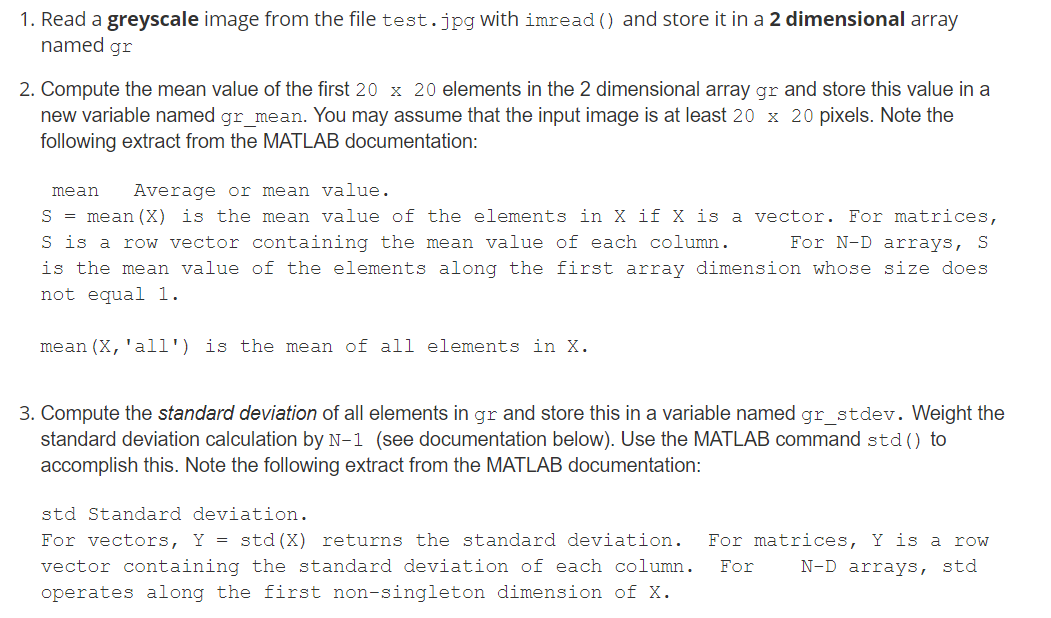 Solved Need assistance with the following four MATLAB | Chegg.com