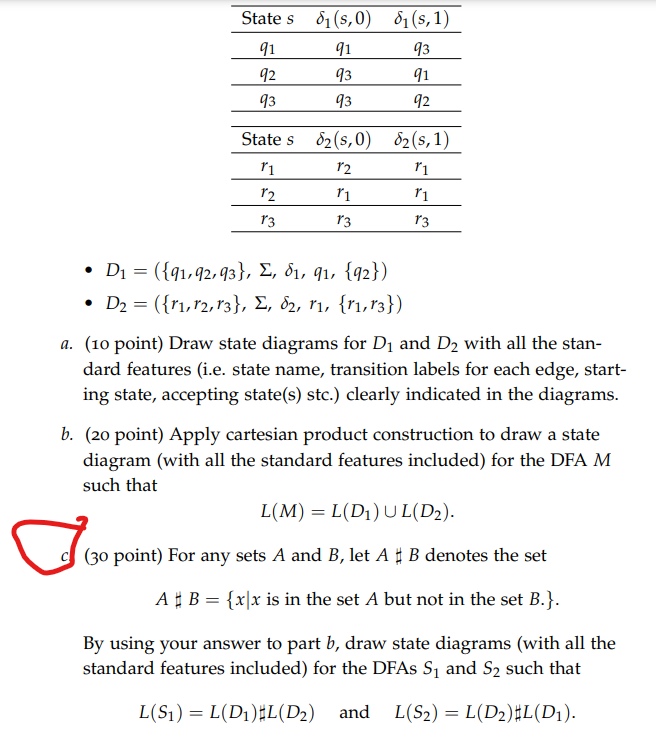 Solved How would you go about solving part c? I attached my | Chegg.com