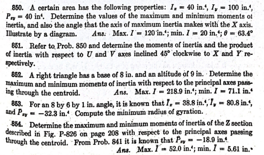 Solved solve for 851,853 ﻿and 854 | Chegg.com