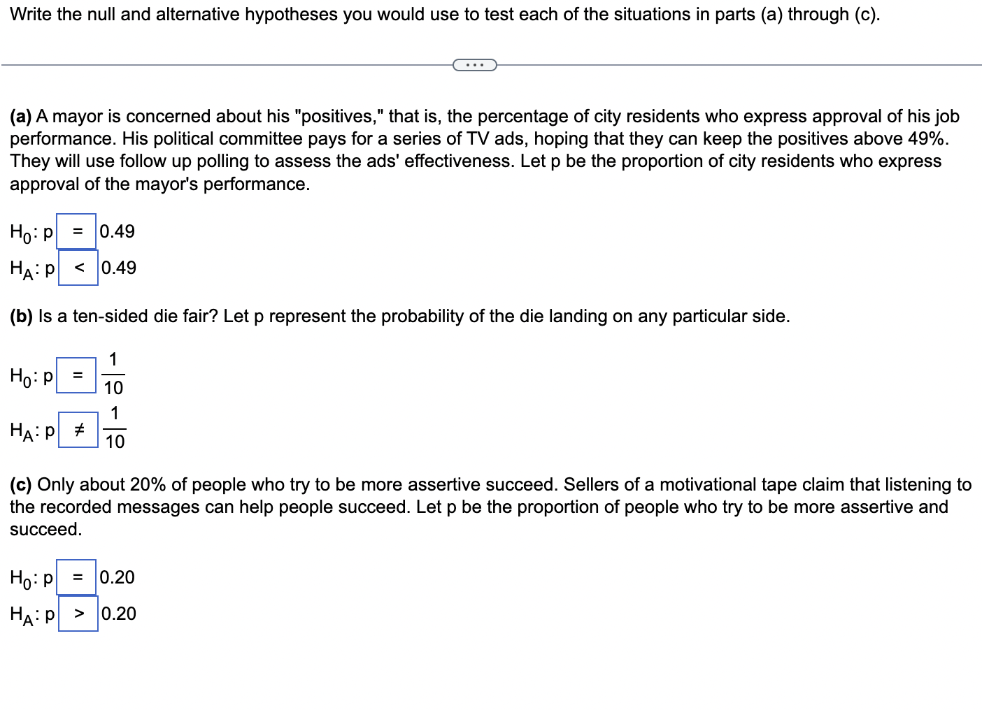 Solved Write the null and alternative hypotheses you would | Chegg.com