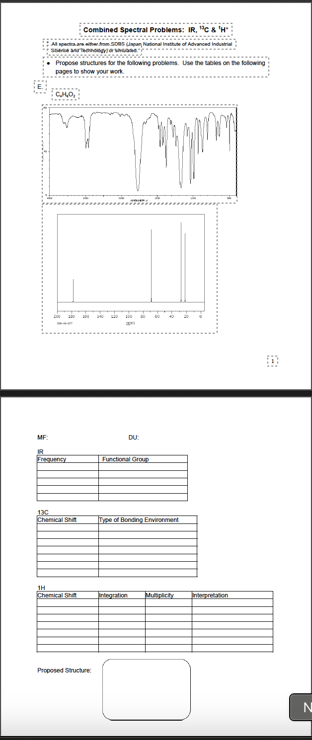 Solved Combined Spectral Problems: | Chegg.com