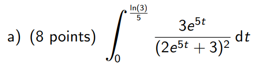 Solved a) (8 points) | Chegg.com