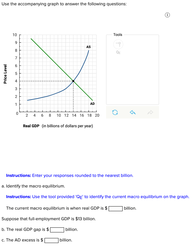 Solved Use the accompanying graph to answer the following | Chegg.com