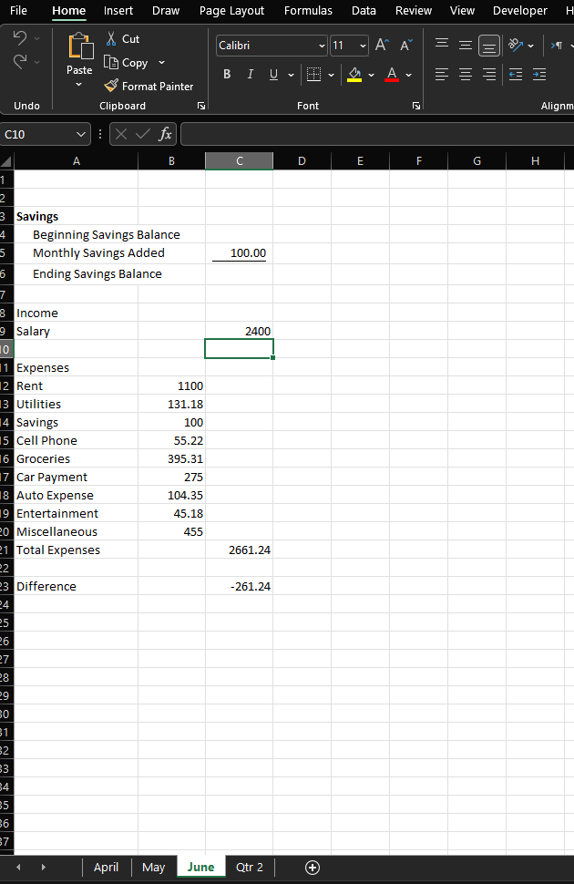 Solved Exp19_Excel_Ch09_ML1_Expenses Project | Chegg.com