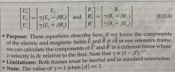 Solved E11D.2 Use equations E11.6 to show that for all | Chegg.com