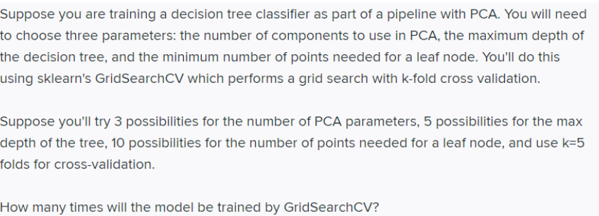 Solved Suppose you are training a decision tree classifier | Chegg.com