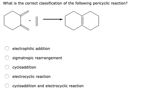 Solved What is the correct classification of the following | Chegg.com