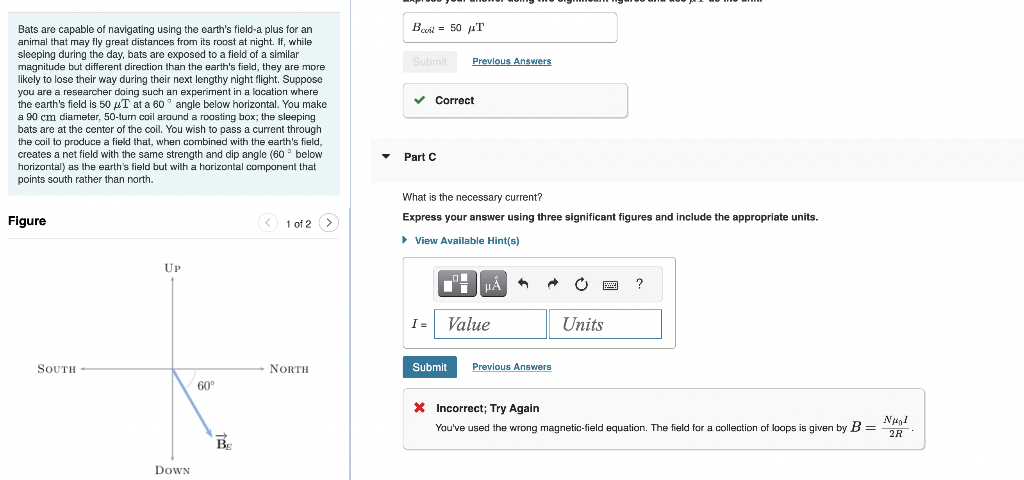 Solved Bats are capable of navigating using the earth's | Chegg.com