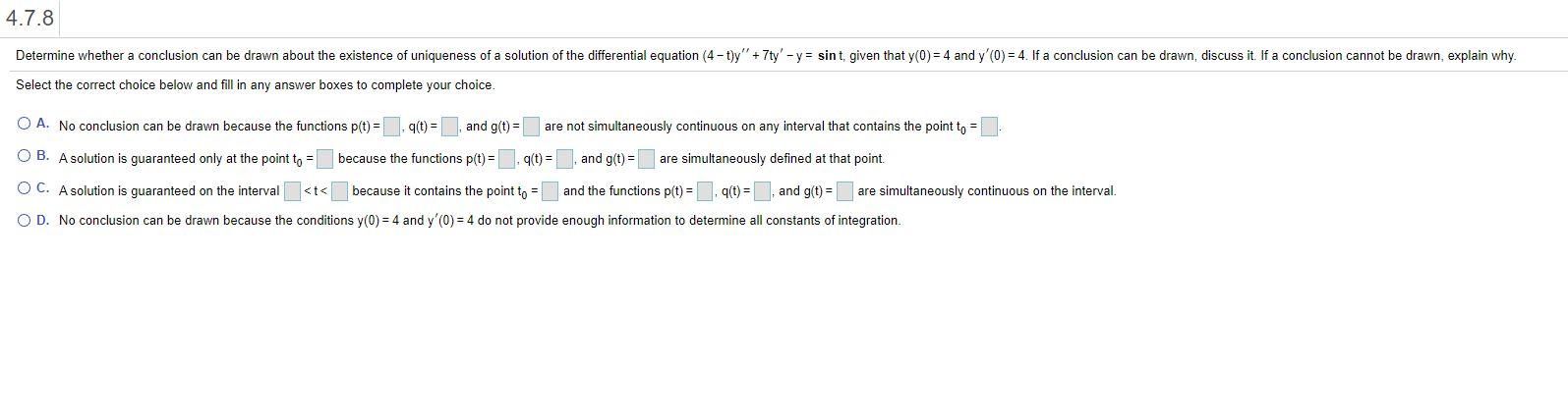 Solved Determine whether a conclusion can be drawn about the | Chegg.com