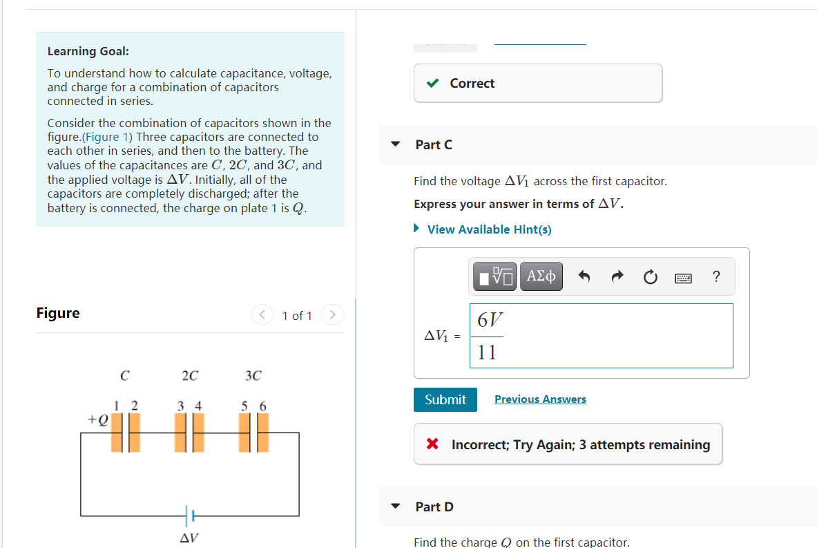 Solved Correct Learning Goal: To understand how to calculate | Chegg.com