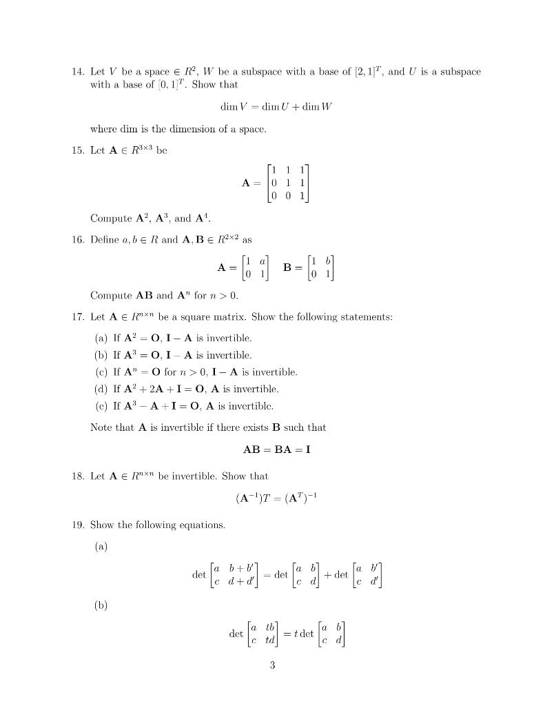 Solved 7. Select linear functions below and explain why (a) | Chegg.com