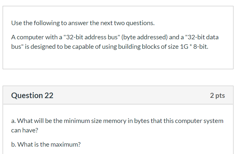Solved Use the following to answer the next two questions. A | Chegg.com
