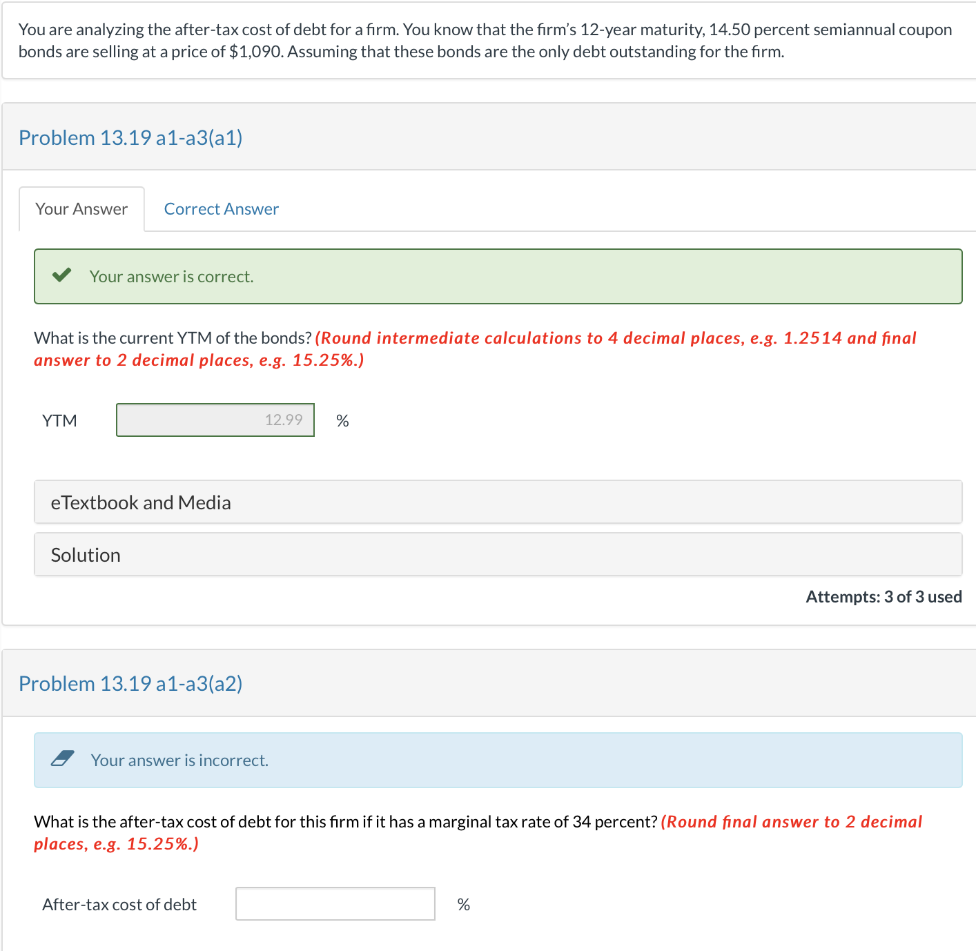 Solved You are analyzing the after-tax cost of debt for a | Chegg.com