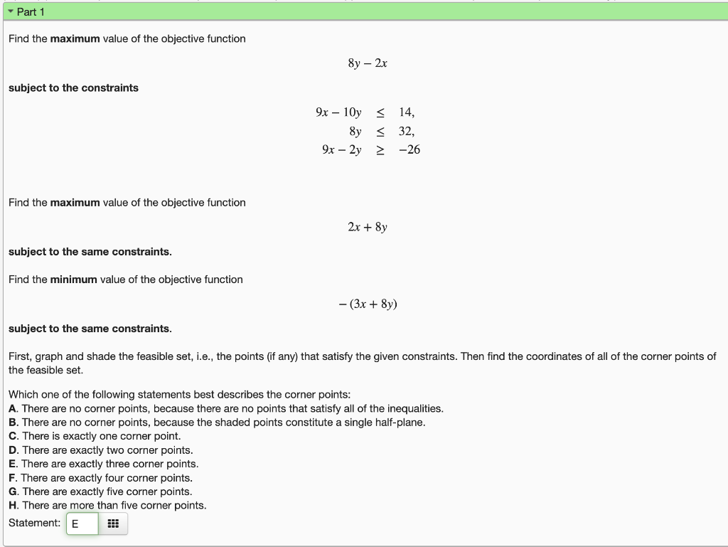 Solved Please show Please explain and show solutions to | Chegg.com