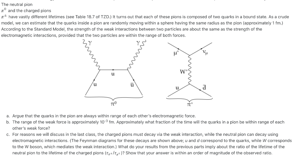 TABLE 18.7 The lowest meson octet, all of whose | Chegg.com