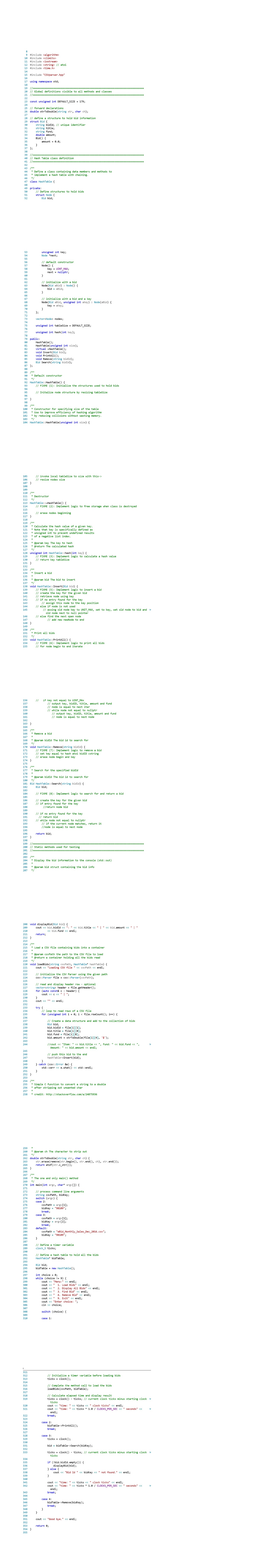 Solved I am in need of assistance with the Fix Me sections | Chegg.com