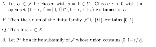 Solved Theorem: The closed unit interval [0,1] is a compact | Chegg.com